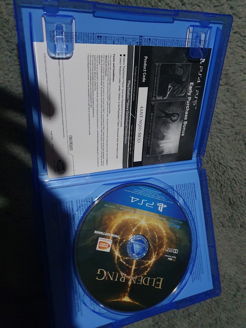 Elden Ring Playstation 4 Game PS4, Video Gaming, Video Games ...