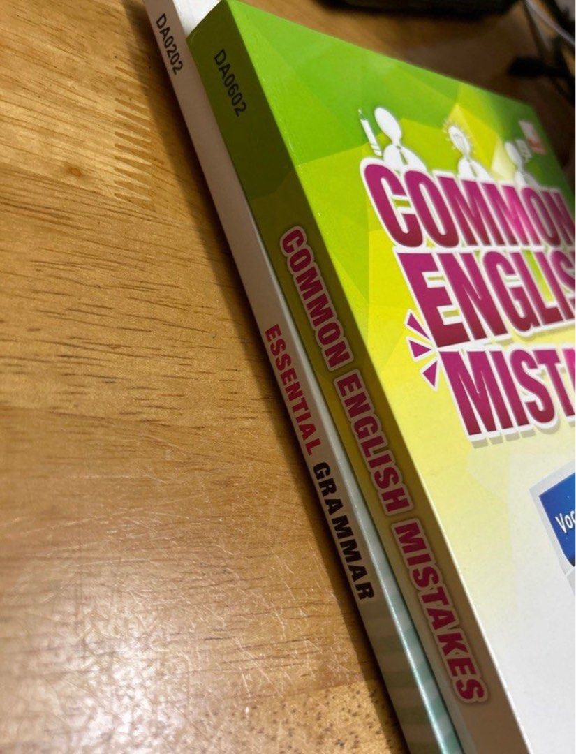 Essential Grammar & Common English Mistakes, Hobbies & Toys, Books ...