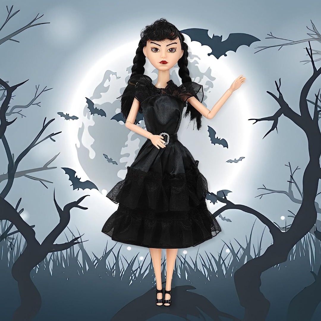 (ON-HAND) WEDNESDAY ADDAMS 11.5'' Doll, Hobbies & Toys, Toys & Games on ...