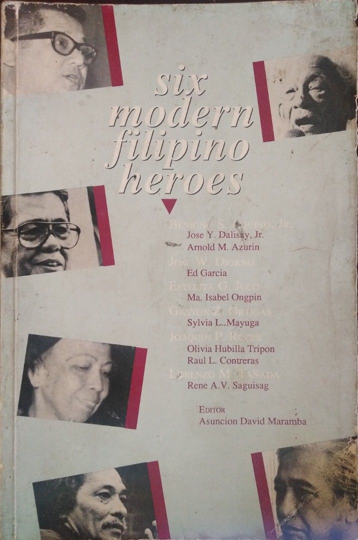 (EXTREMELY RARE) Six Modern Filipino Heroes Book featuring Ninoy ...