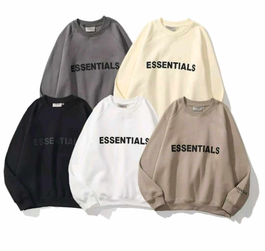 Fear of God ESSENTIALS Sweatshirt, Men's Fashion, Coats, Jackets and ...
