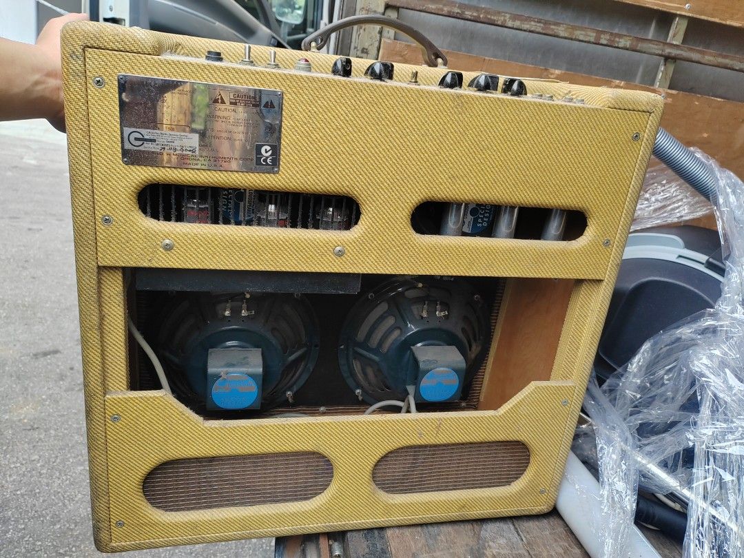 fender bassman 5f6a 1958 Guitar Amplifier, Audio, Soundbars, Speakers ...