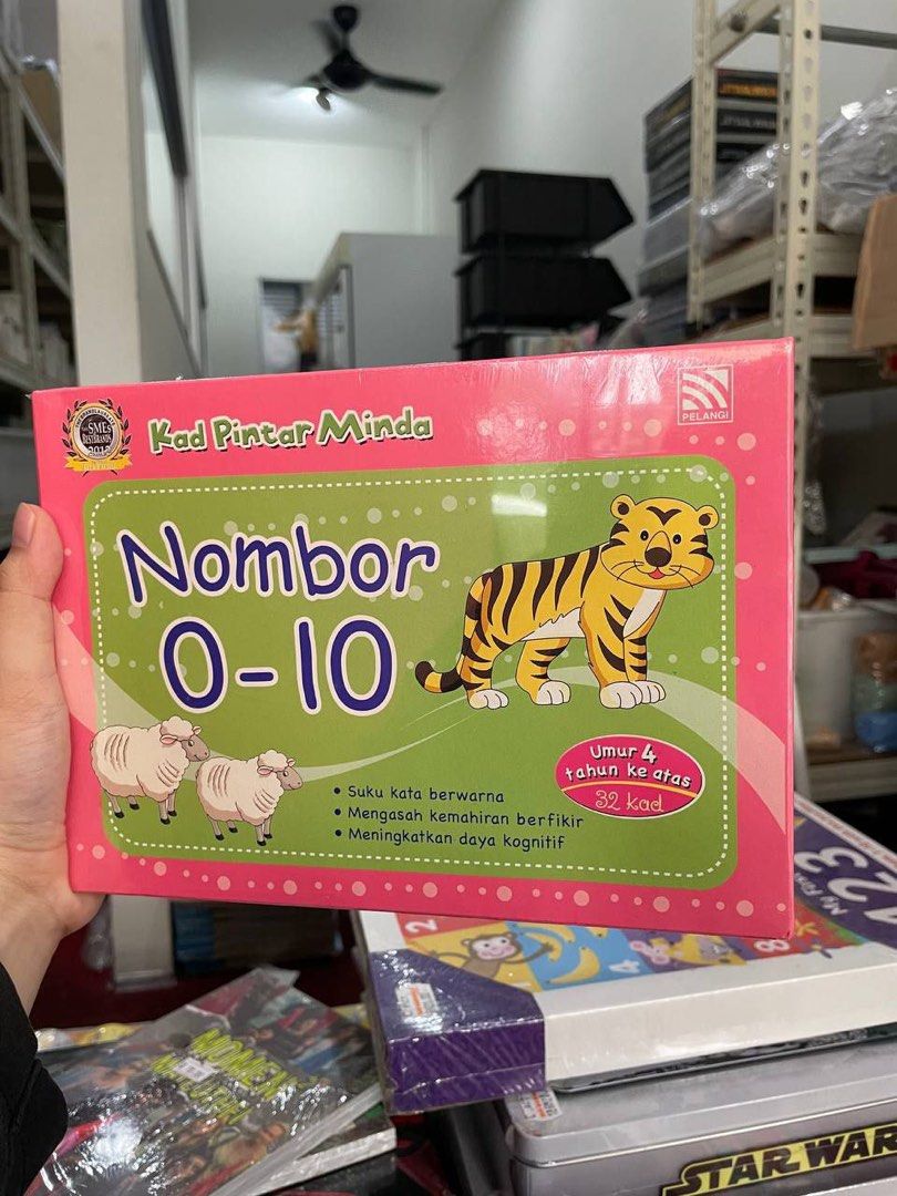 Flash Card Number (in Malay), Hobbies & Toys, Books & Magazines ...