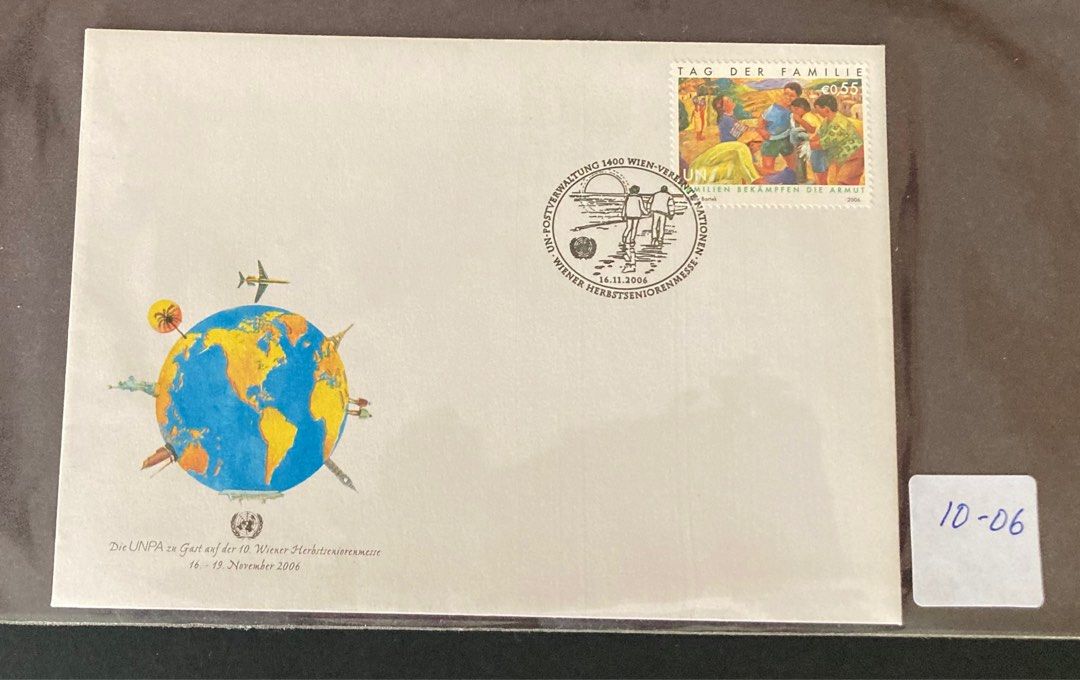 FOLDER OF UNIQUE FDCs OF VARIOUS COUNTRIES : 1996 - 2006. BUYERS CAN ...