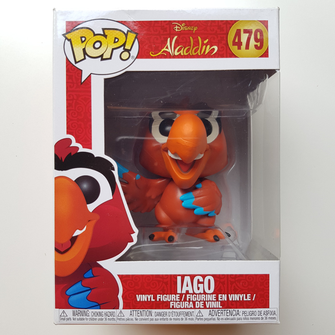 Funko Pop! Iago - Aladdin, Hobbies & Toys, Toys & Games on Carousell
