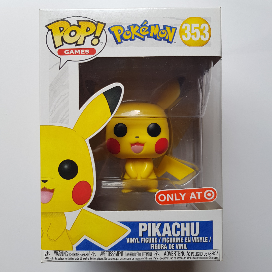 Funko Pop! Pikachu (Target Exclusive), Hobbies & Toys, Toys & Games on ...