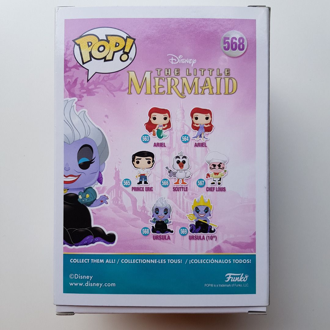 Funko Pop! Ursula (Metallic) (D23 Expo), Hobbies & Toys, Toys & Games ...