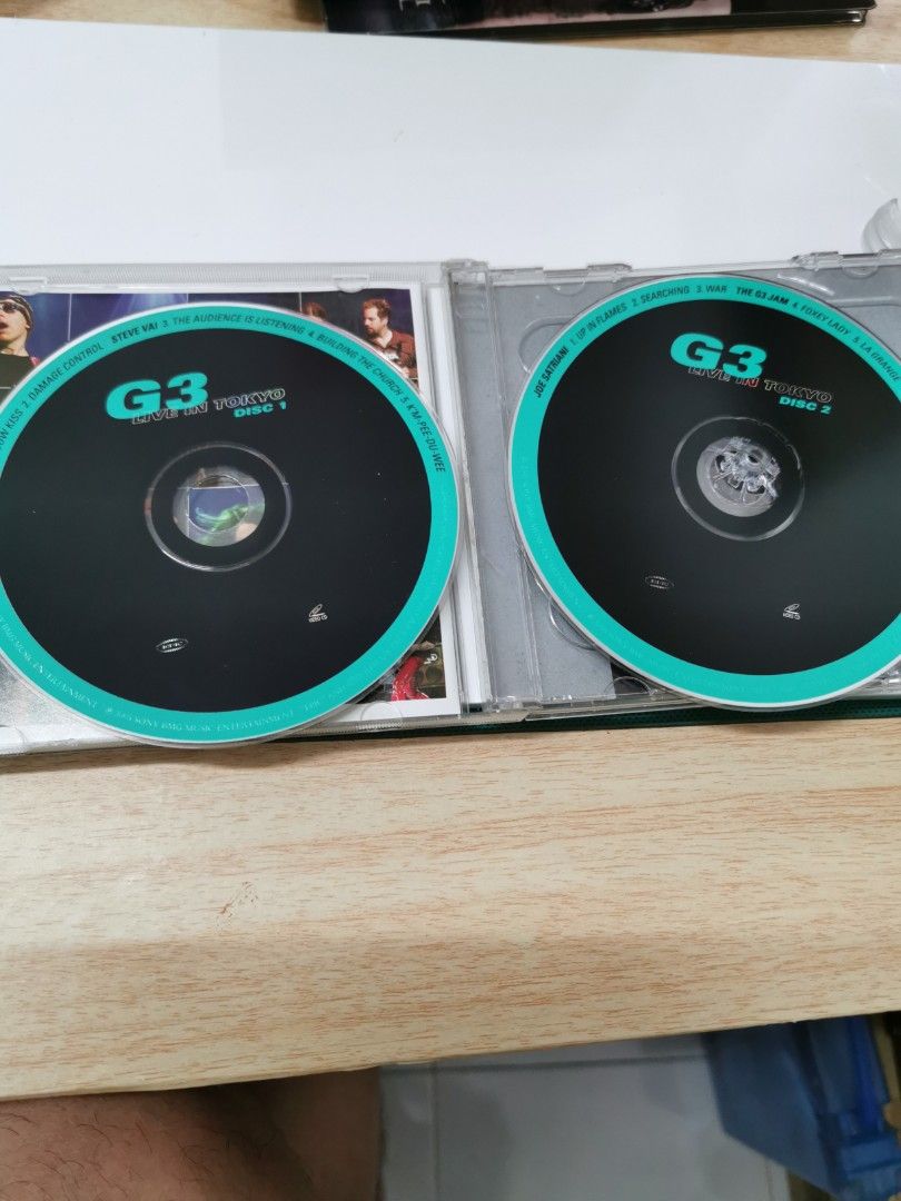 G3 Live in Tokyo (VCD) 2 Disc - John Petrucci, Joe Satriani, Steve Vai, Hobbies & Toys, Music ...