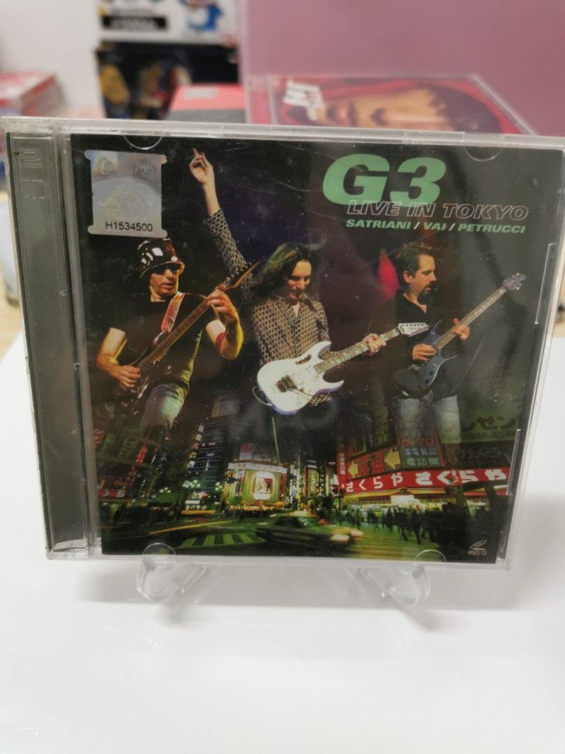 G3 Live in Tokyo (VCD) 2 Disc - John Petrucci, Joe Satriani, Steve Vai ...