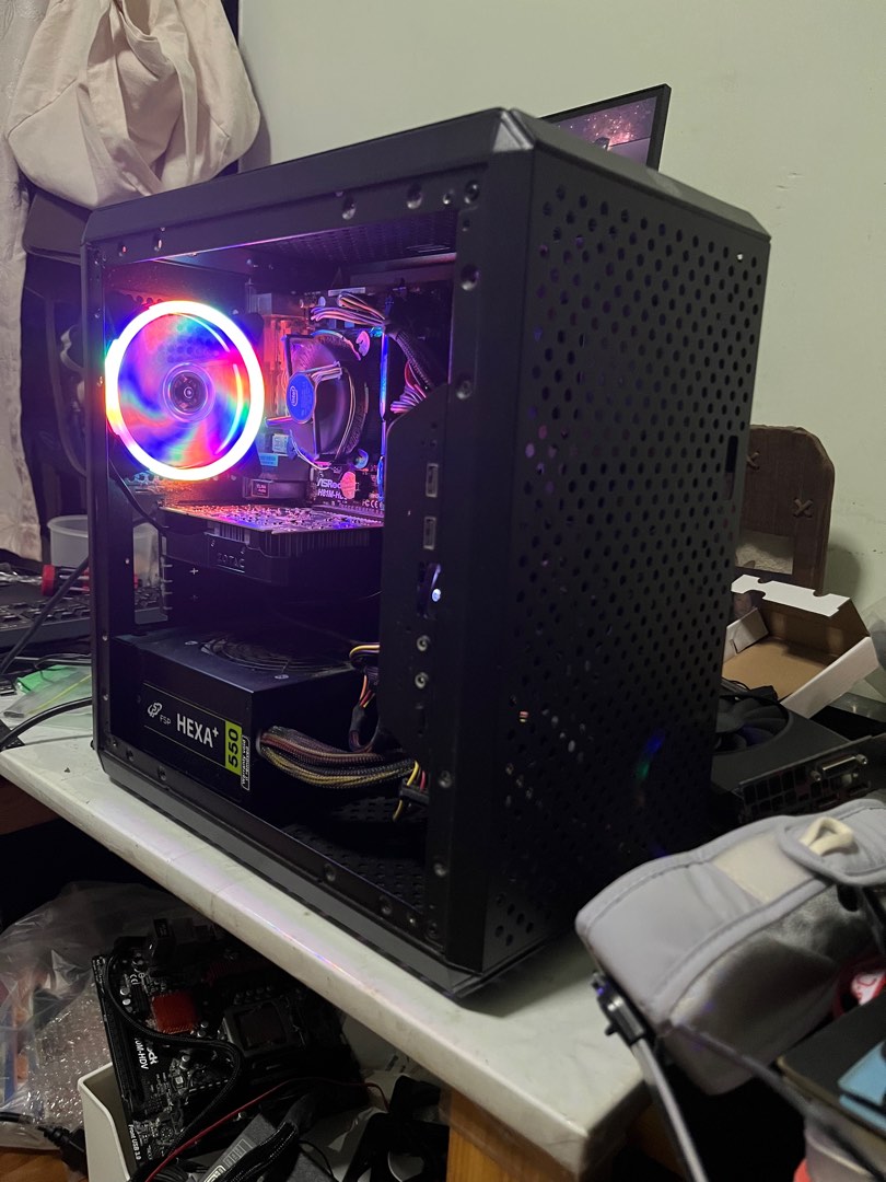 BUDGET i5 RGB GAMING PC DESKTOP WORKSTATION CPU GTX 1050 4GB SSD CHEAP ...