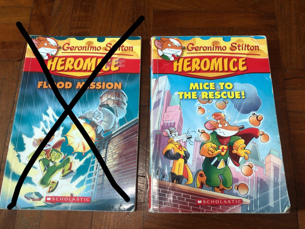 Geronimo Stilton Heromice, Hobbies & Toys, Books & Magazines, Children ...