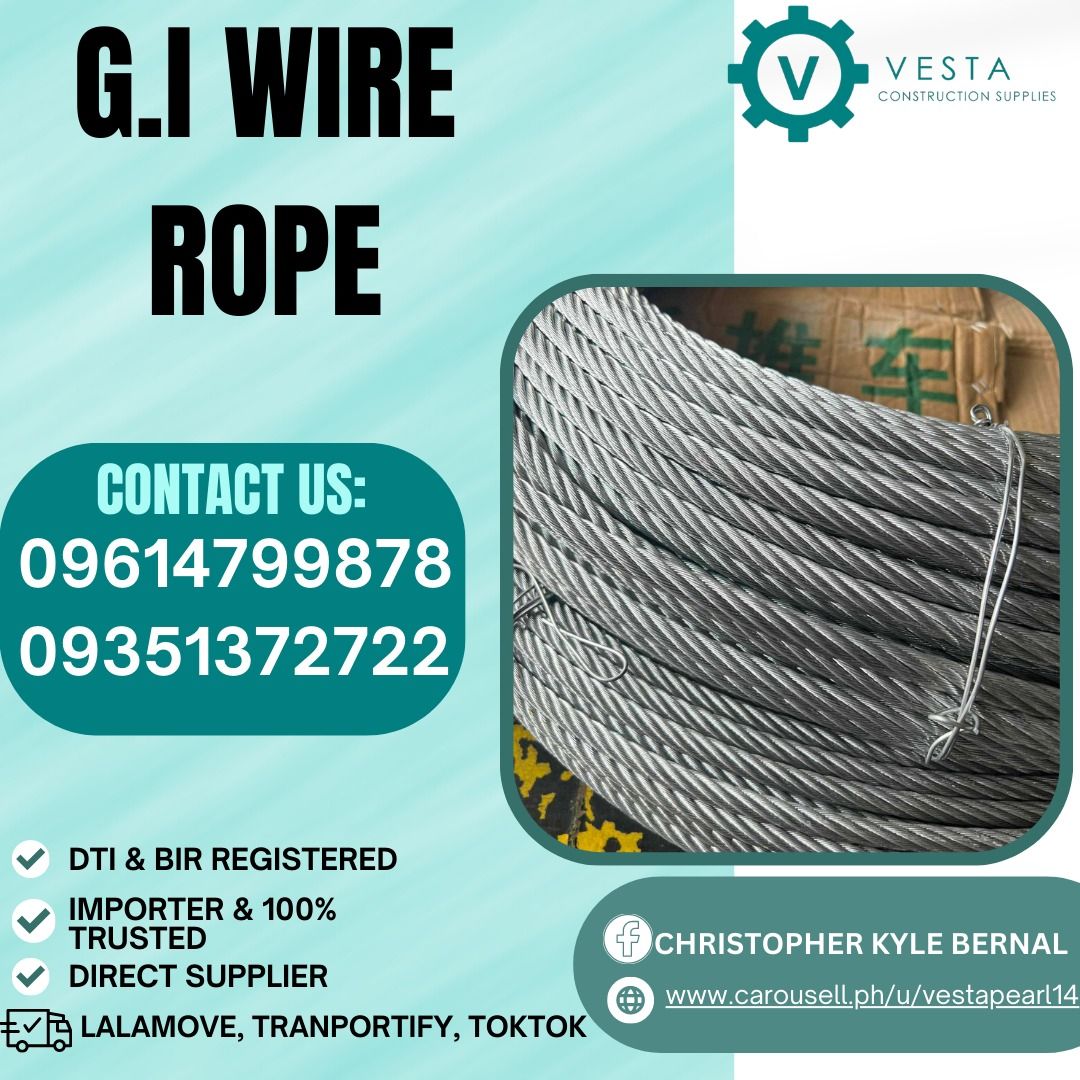 g.i wire rope on Carousell