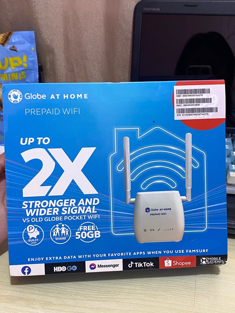 Globe At Home Prepaid Wifi (Open Line any sim), Mobile Phones & Gadgets ...