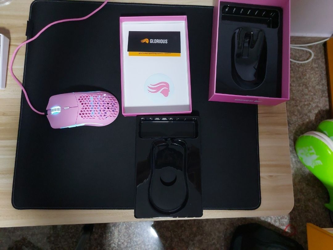 Glorious Model O Pink, Computers & Tech, Parts & Accessories, Mouse ...
