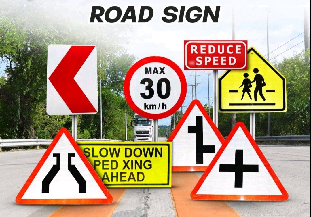Guard Raillings Rails Road Signs Sign Signages THERMOPLASTIC paints ...