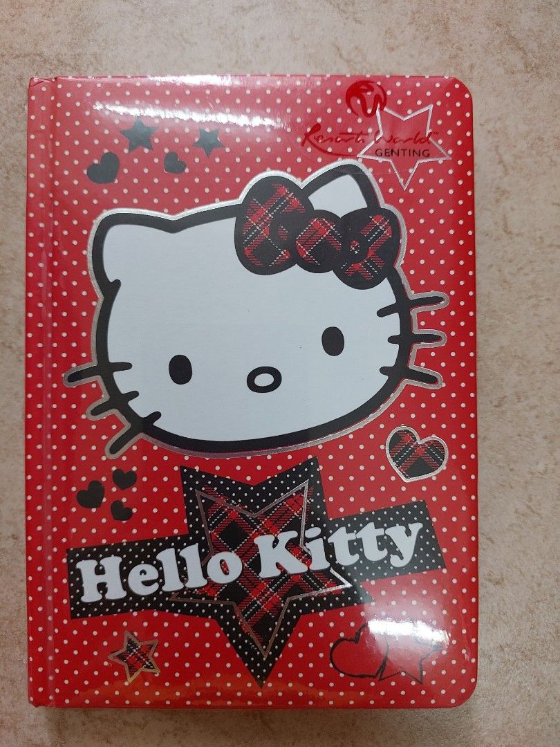 Hello Kitty Notepad Red, Hobbies & Toys, Stationery & Craft, Craft ...