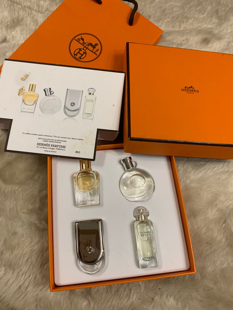 Hermes authentic perfume set, Beauty & Personal Care, Fragrance ...