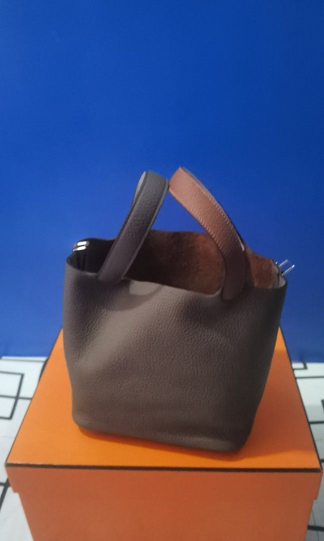 Hermes Picotin 22 two toned, Luxury, Bags & Wallets on Carousell