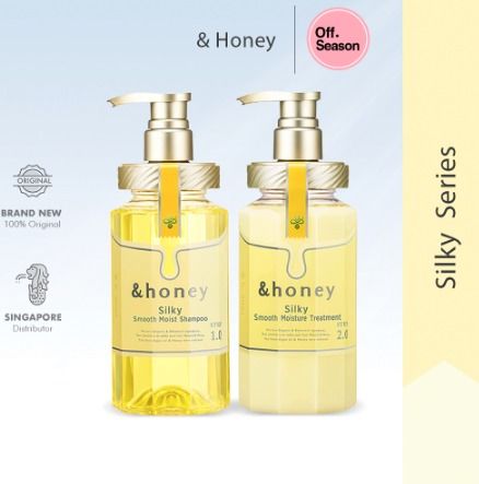 &honey Shampoo Treatment Hair Oil [ Japan ] - Silky Smooth / Deep Moist / Melty Repair ML1339 ...