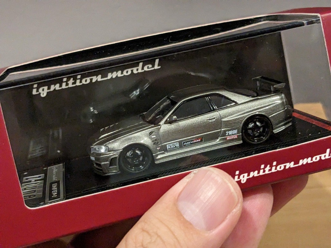 IG Ignition Model Nissan Skyline GTR R34 Z 1/64 Tune Nismo Omori Factory CRS, Hobbies & Toys ...