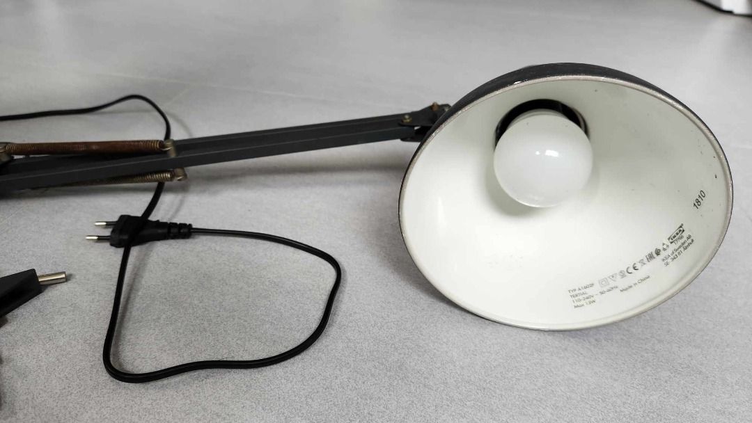Ikea TERTIAL Work lamp, dark grey, Photography, Photography Accessories ...