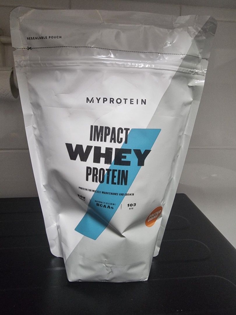 Impact Whey Protein Powder (500g), Health & Nutrition, Health ...
