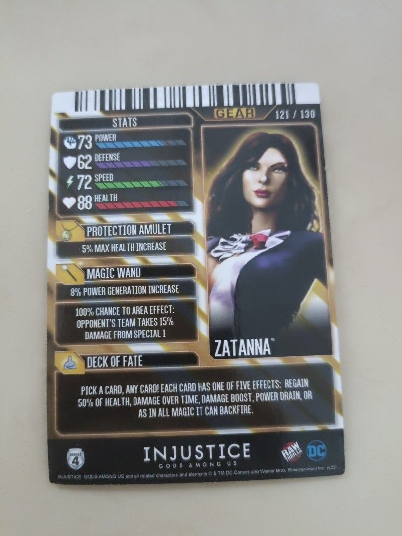 Injustice Arcade Series 4 Cards, Hobbies & Toys, Toys & Games on Carousell