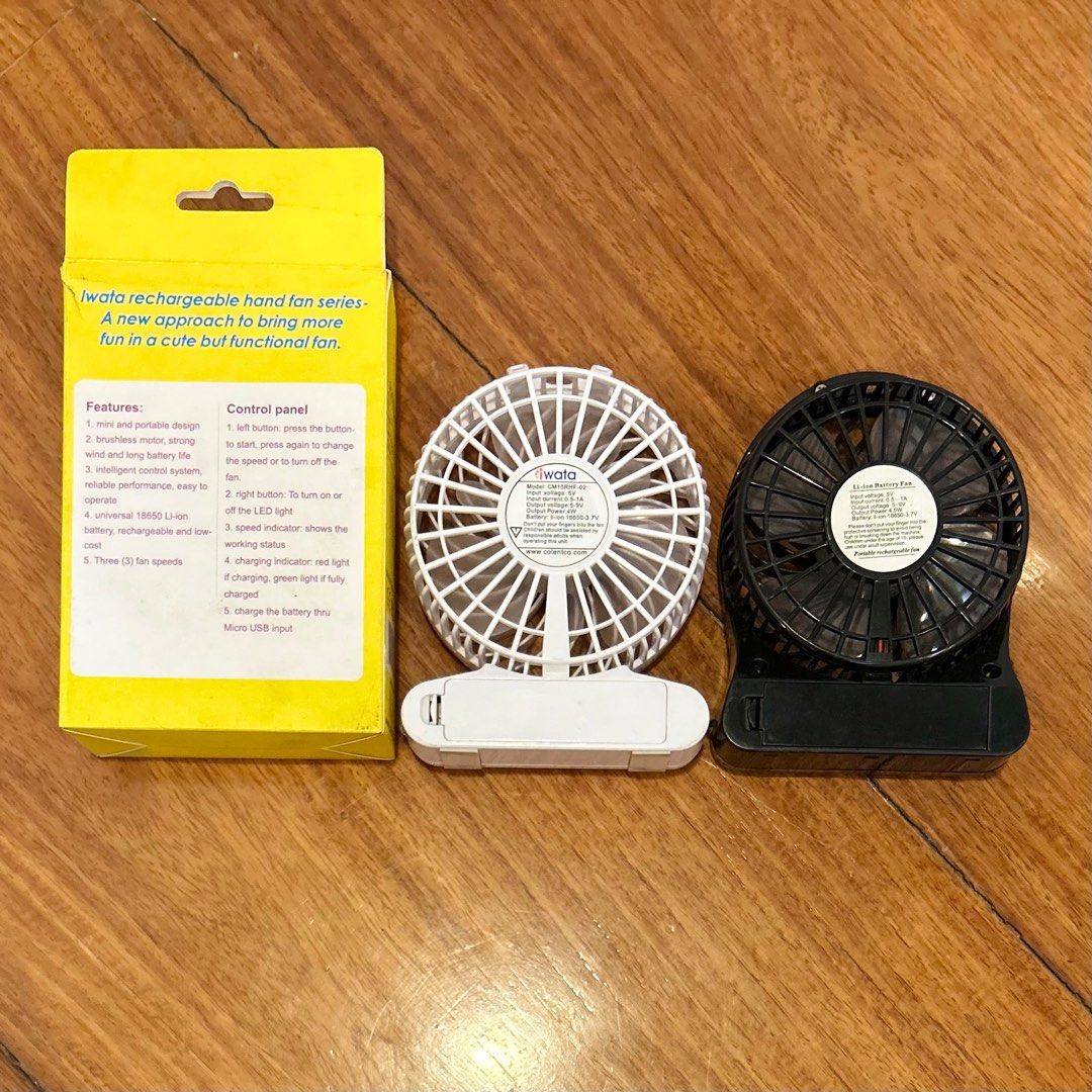 Iwata Portable Fans, Furniture & Home Living, Lighting & Fans, Fans on ...