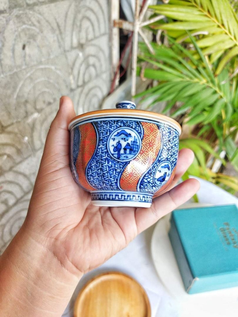 Japanese style tea cup / small canister, Furniture & Home Living ...