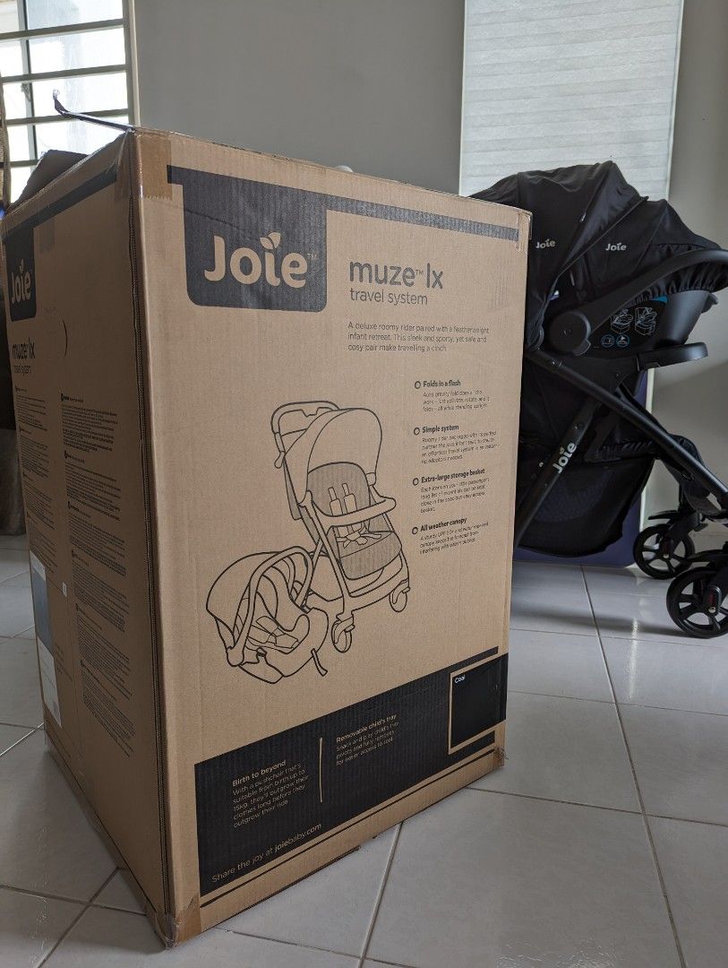 Joie Muze lx Travel System, Babies & Kids, Going Out, Car Seats on ...