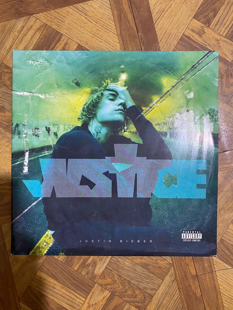Justin Bieber "JUSTICE" Album Vinyl, Hobbies & Toys, Music & Media ...