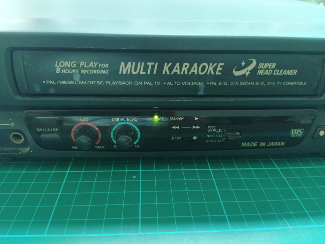 JVC VHS PLAYER, TV & Home Appliances, TV & Entertainment, Blu-Ray ...