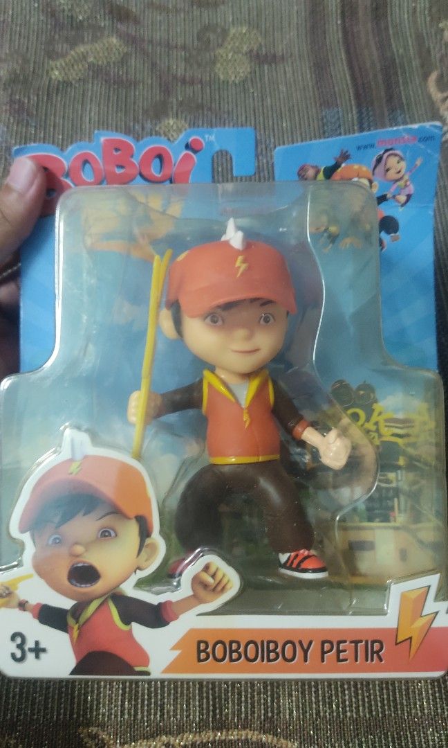 SOLD Kad Boboiboy Galaxy Pek Lagenda + Fgure Boboiboy Petir, Hobbies ...