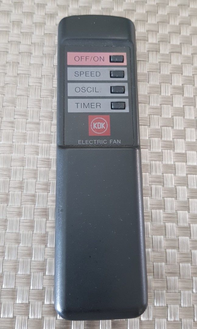 KDK wall fan remote control, Furniture & Home Living, Lighting & Fans ...