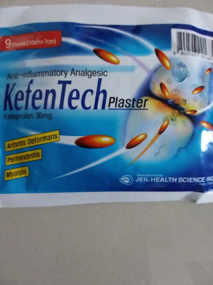 Kefentech Plaster, Health & Nutrition, Medical Supplies & Tools on ...