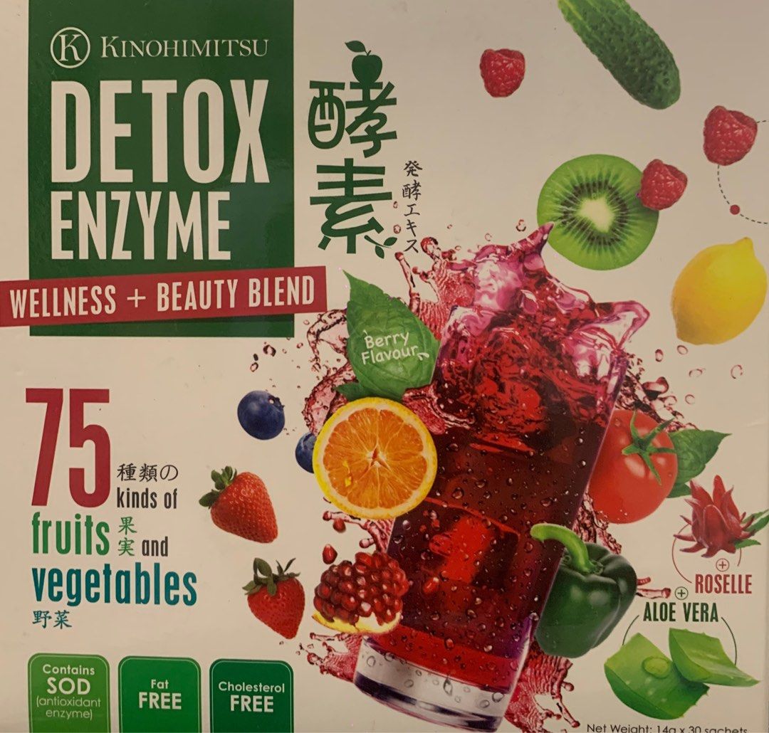 Kinohimitsu Detox Enzyme, Health & Nutrition, Health Supplements ...