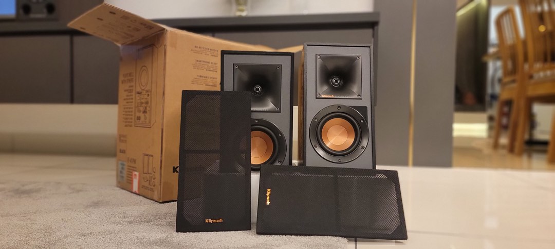 Klipsch R-41PM Reference Powered Bookshelf Speakers, Audio, Soundbars ...