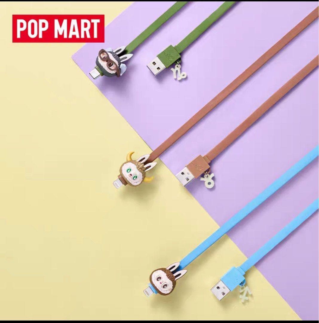 LABUBU IPHONE CHARGER CABLE CONSTELLATION / FULL SET / SINGLE BLIND BOX ...