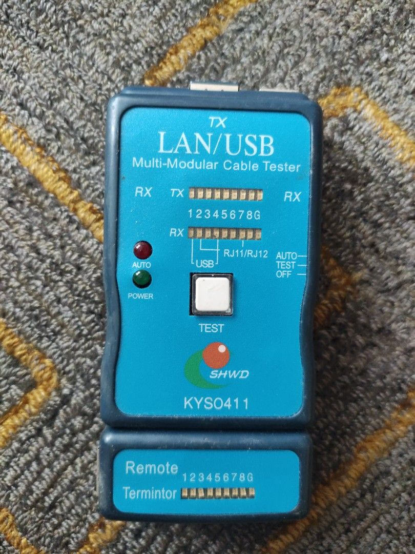 Lan Cable Tester Mobile Phones And Gadgets Other Gadgets On Carousell
