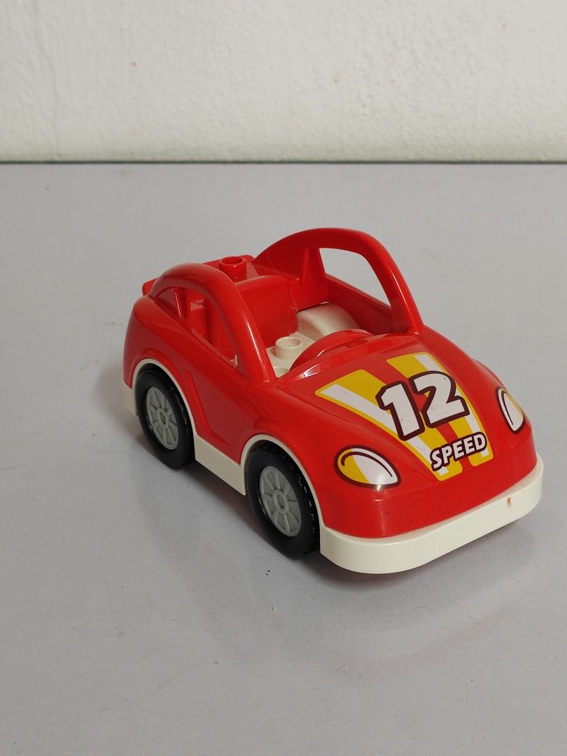 Lego duplo push and go race car, Hobbies & Toys, Toys & Games on Carousell