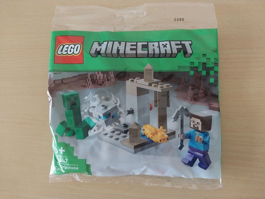 Lego Minecraft The Dripstone Cavern Polybag (30647) on Carousell