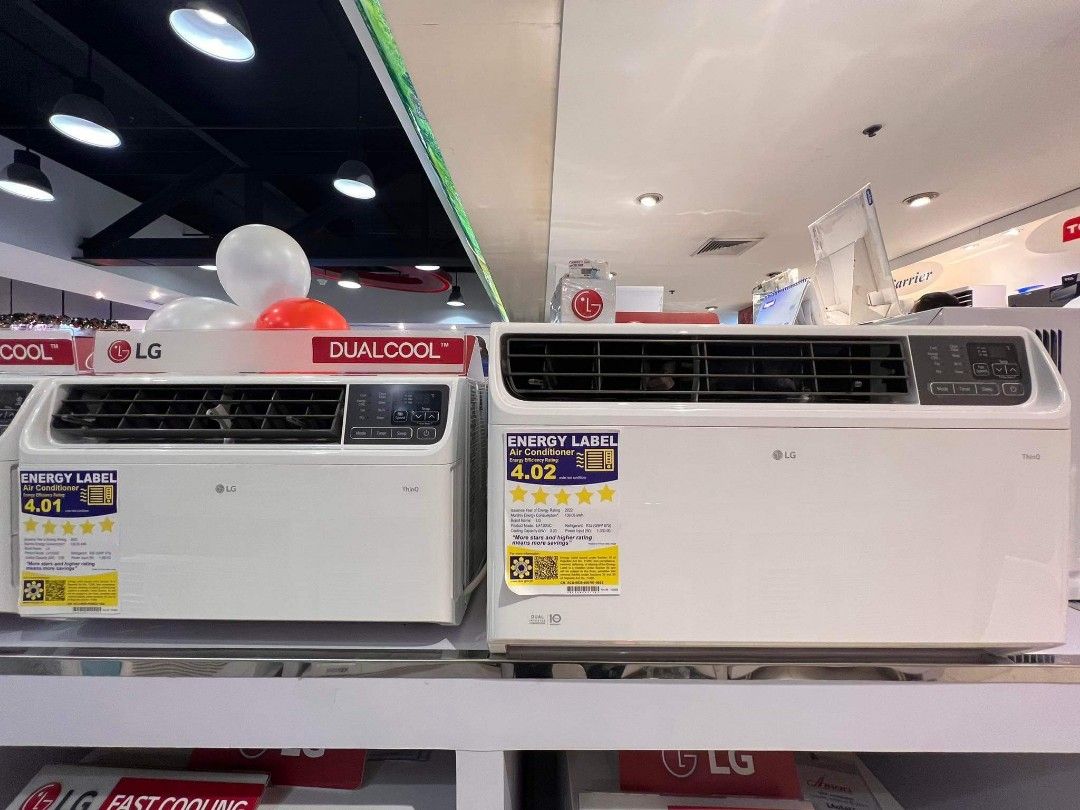 Lg window type Aircon Dual inverter type 2023 Models, TV & Home ...