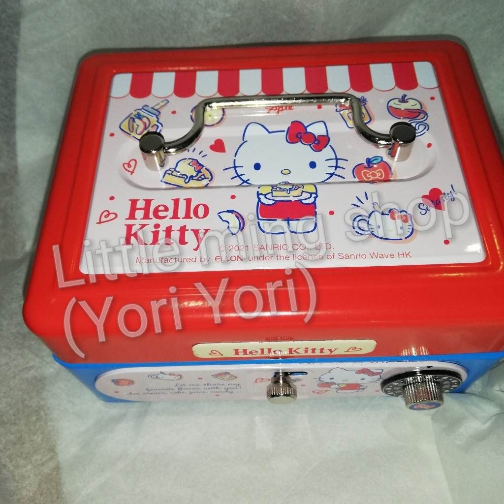 Licensed Sanrio Hello Kitty Metal Cash Box, Hobbies & Toys, Stationary ...