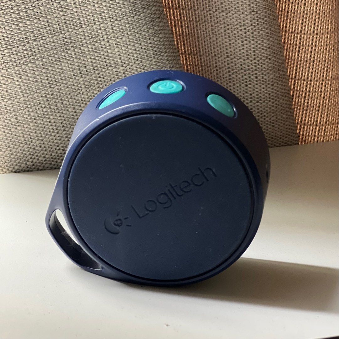 LOGITECH X50 Blue Mobile Bluetooth Wireless Portable Speaker on Carousell