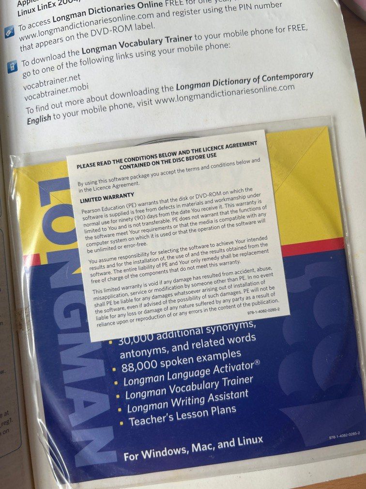 Longman Dictionary, Hobbies & Toys, Books & Magazines, Textbooks on ...