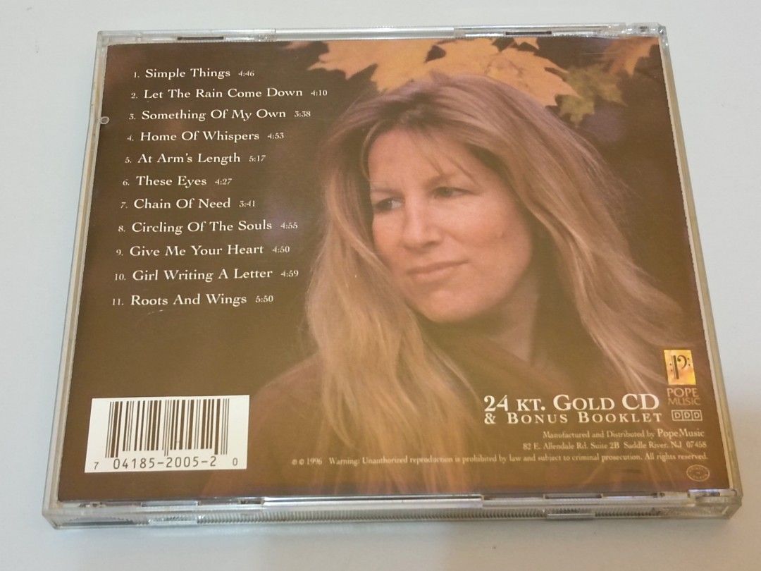 Lori Lieberman, Home of Whispers ( Gold Disc Audiophile CD ), Hobbies ...