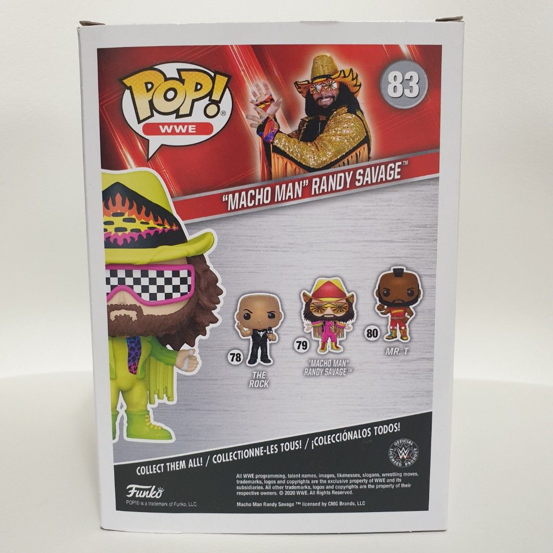 MACHO MAN RANDY SAVAGE WWE Walmart Exclusive Funko Pop, Hobbies & Toys ...