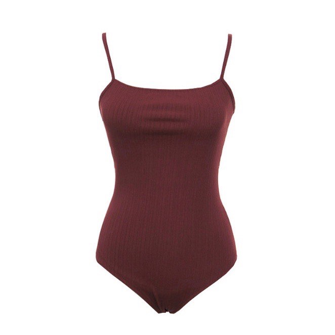 Maroon one piece swimsuit on Carousell