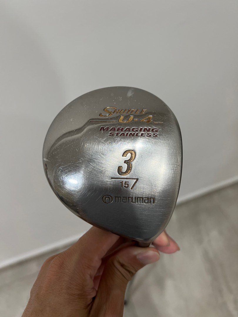 Maruman shuttle u4 3 wood, Sports Equipment, Sports & Games, Golf on Carousell