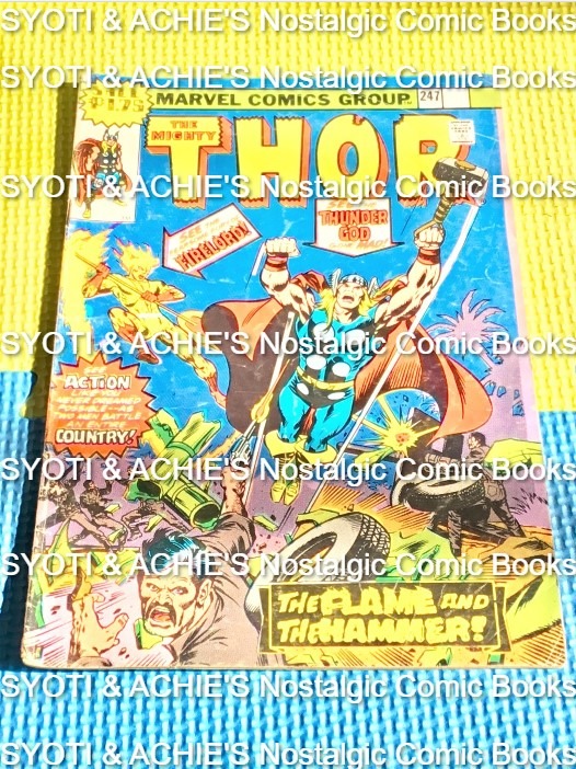 Marvel Comics Thor Issue no. 247, Hobbies & Toys, Books & Magazines ...